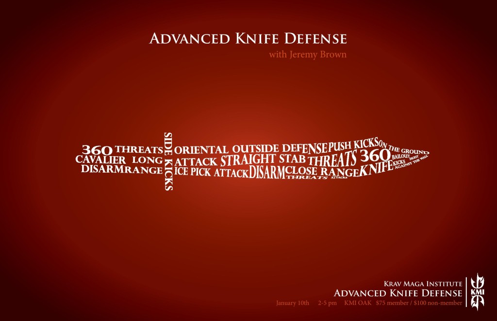 Advanced Knife Defense Seminar